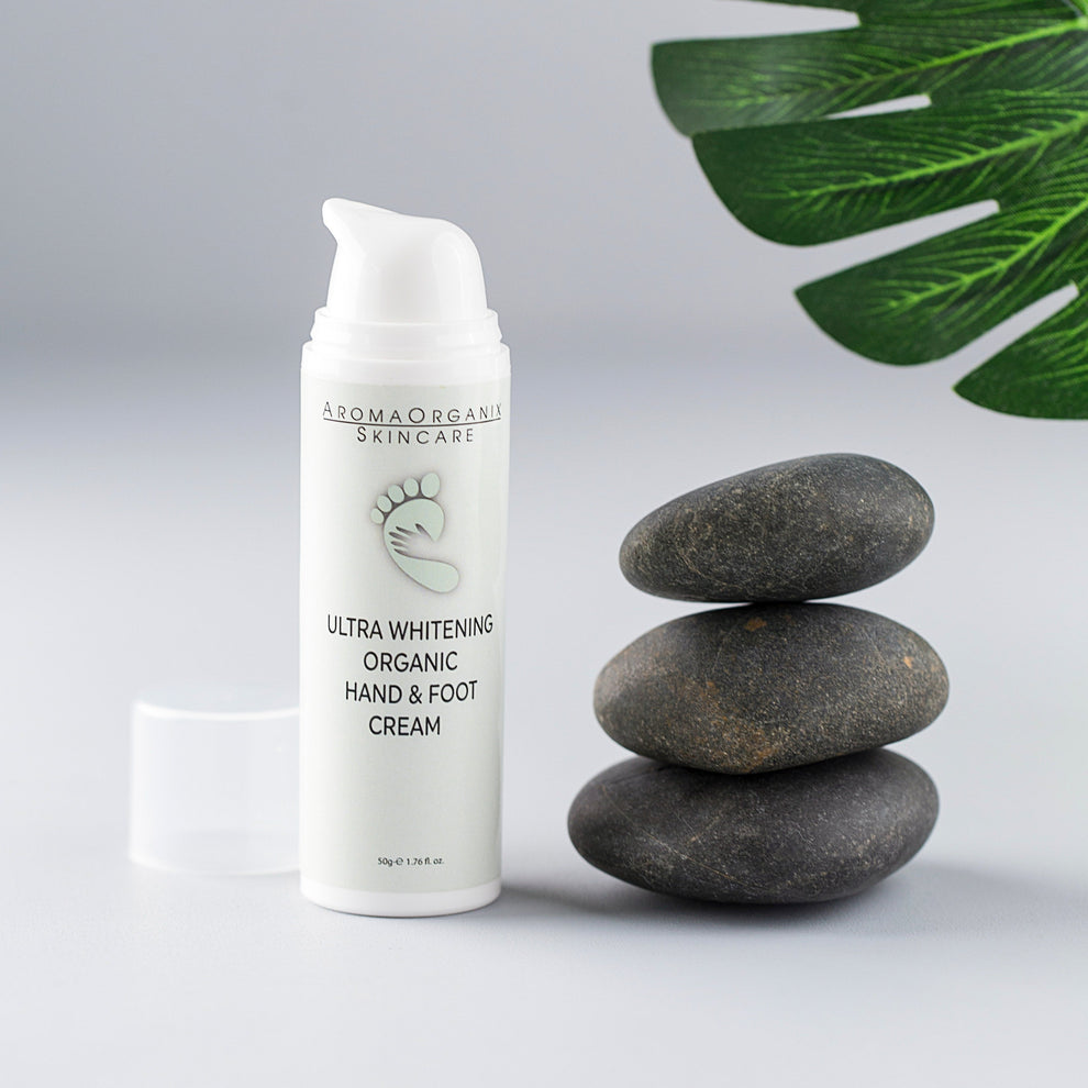Hand & Foot Whitening Cream – AromaOrganix